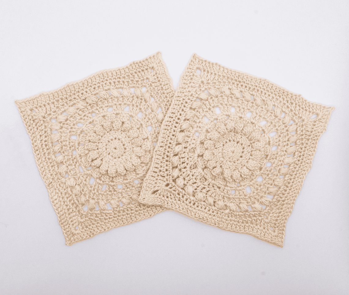 Jess Crafting unveils floral crochet square after repeated redesigns ...