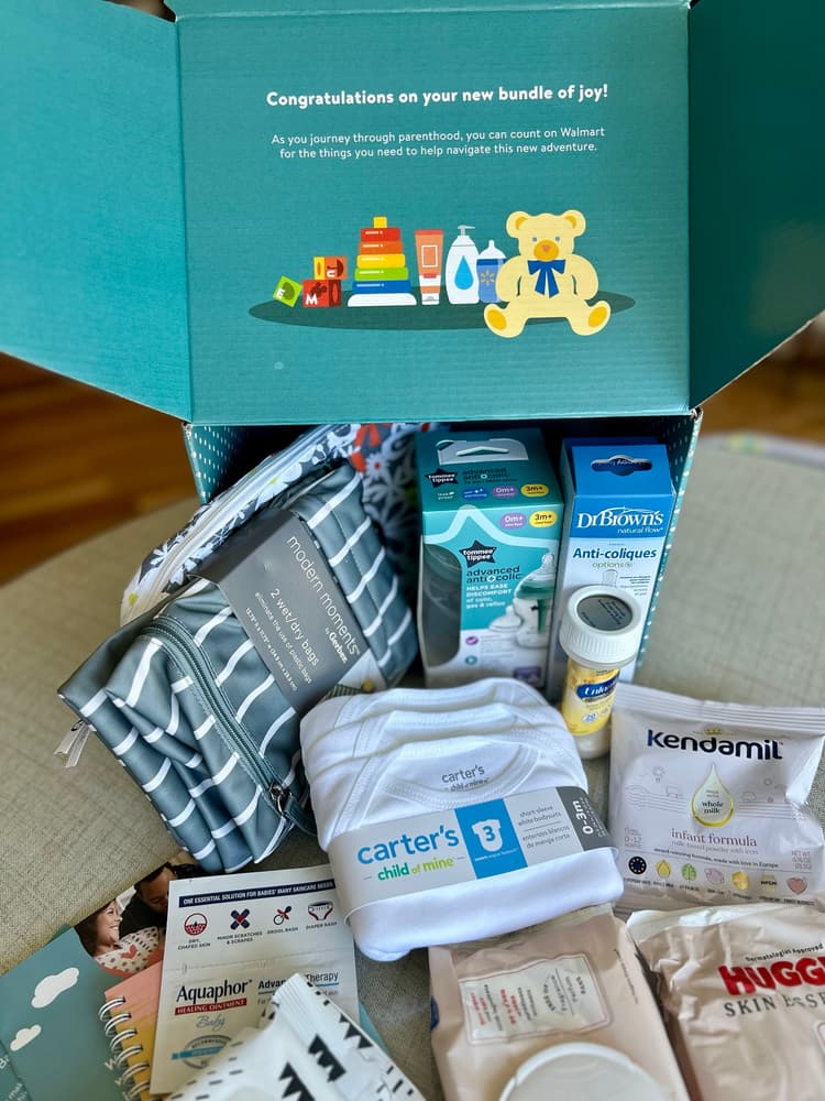 Walmart Baby Registry Welcome Box Offers Free Perks for Expecting ...