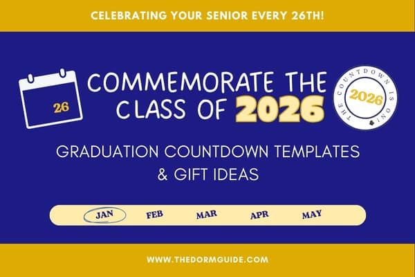 Graduation Countdown Templates and Ideas for Class of 2026 Seniors ...