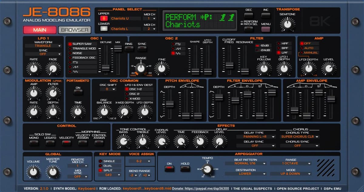 JE-8086 JP-8000 Emulation Exits Alpha and Launches Free | Prism News